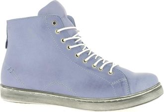 Andrea Conti 0341500 High mit Reißverschluss Damen Schnürboots, Größe:38 EU, Farbe:Lila