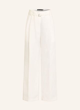 Proenza Schouler Marlenehose Jules Mit Leinen weiss