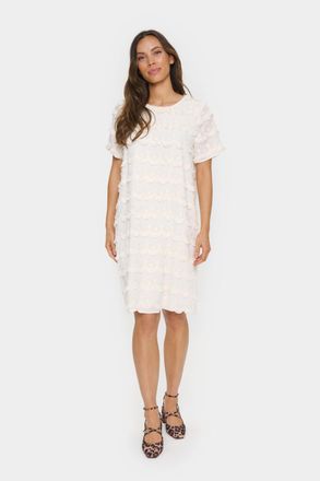 Saint Tropez Kleid in lässiger Passform white