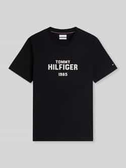 Tommy Hilfiger Regular Fit T-Shirt aus reiner Baumwolle