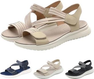 Generic Sandales de sport pour femme - Sandales d&eacute;contract&eacute;es &agrave; bout ouvert - Chaussures d&eacute;t&eacute; - Soutien de la vo&ucirc;te plantaire - Sandales de randonn&eacute;e avec ort