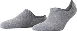 Falke Cool Kick Invisible W In respirantes unies 1 paire, Chaussettes invisibles Femme, Gris Light Grey Melange 3775, 37-38