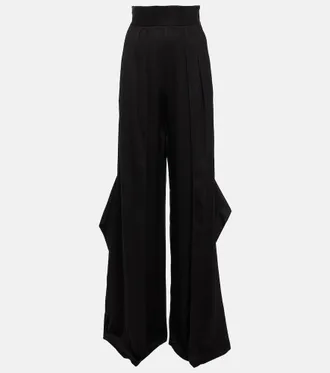 Maticevski Pantalon ample à taille haute