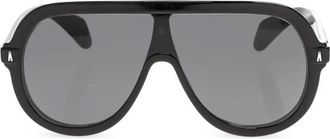 Moncler unisex, Accessoires, Noir, Taille: 30 MM Sunsette Lunettes de soleil