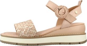 Carmela Femme, Chaussures, Beige, Taille: 39 EU 163155C Sandalia