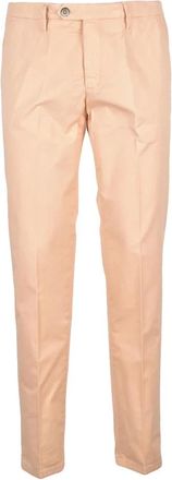 Michele Carbone Homme, Pantalons, Beige, Taille: W33 Classico Chinos
