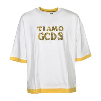 GCDS Gcds, Herren, Oberteile, Wei&szlig;, MGr&ouml;&szlig;e