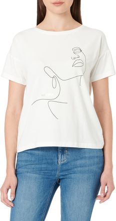 Comma Damen 60.2.61.12.130.2119976 T-Shirt, 01d0, 38