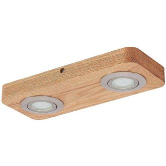 Lindby Deckenlampe Mikari aus Holz f&uuml;r Wohnzimmer & Esszimmer von Lindby