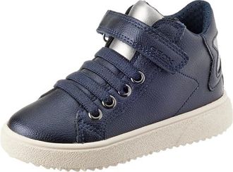 Geox Fille J Theleven Girl Basket, Navy, 33 EU