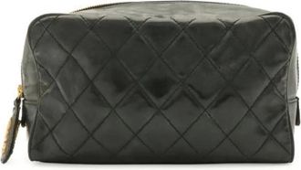 Chanel Sac pochette Pre-owned - Femme - Pre-owned - Noir - Taille: ONE Size