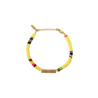 Allthemust Bracelet Disc de Vinyl Fin Tube Plaqu&eacute; Or Allthemust