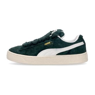 Puma Suede Low Shoe mit Oversize-Schn&uuml;rsenkeln - - Shoes - Herren - Gr&uuml;n - 37 1/2 EU