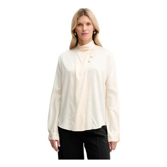Forte_Forte Seidenbluse - - Blouses & Shirts - Damen - Beige - M