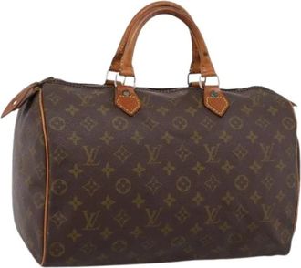 Louis Vuitton Sac Speedy 35 Pre-owned - Femme - Pre-owned - Brun - Taille: ONE Size