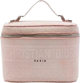 Dior Pre-owned Vintage Vanity Bag - Femme - Pre-owned - Rose - Taille: ONE Size