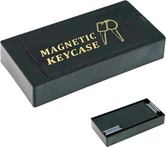 Generico Magnetischer Schl&uuml;sselkasten, magnetischer Schl&uuml;sselhalter unter dem Auto, magnetische Schl&uuml;sselbox unter dem Auto, Schl&uuml;sselschr&auml;nke im Freien, Aufbe