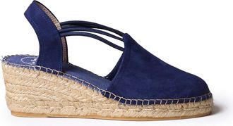 Toni Pons Wildleder-Espadrille für Damen - TREMP - Marine, 41 EU