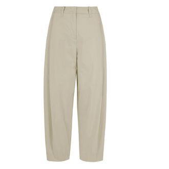 Bomboogie Femme, Pantalons, Beige, Taille: 42 FR Pantalon Coupe Ballon Taille Haute