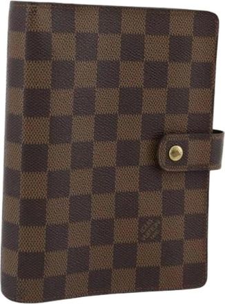 Louis Vuitton Pre-owned Couverture Agenda - Femme - Pre-owned - Brun - Taille: ONE Size