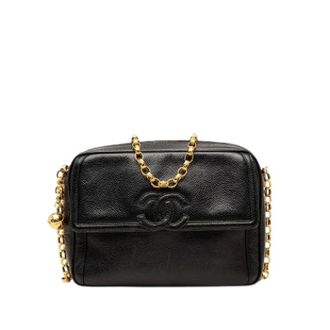 Chanel Sac bandouli&egrave;re vintage doccasion - Femme - Pre-owned - Noir - Taille: ONE Size