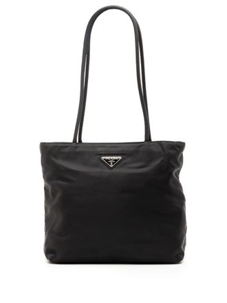 Prada 2000-2013 Tessuto Tote Bag - Schwarz