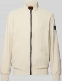 Boss Orange by Hugo Boss Regular Fit Sweatjacke aus reiner Baumwolle Modell LISIMBA