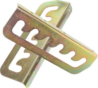 NUOBESTY NUOBESTY Ersatzteile f&uuml;r Relaxsessel Armlehnenhalterung Metall 1 Paar Armst&uuml;tzen f&uuml;r Liegestuhl Kompatibel mit Strand und Bambusst&uuml;hlen Langlebige Met