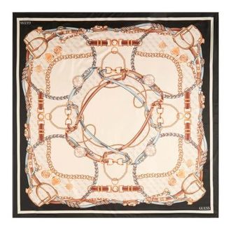 Guess &eacute;charpe Kefiah 120x120 Black noir