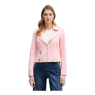 Joseph Ribkoff Veste ajust&eacute;e avec boucles d&eacute;coratives - Femme - Vestes - Rose - Taille: 36 FR