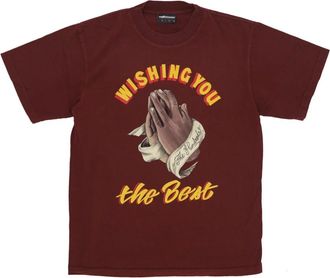 The Hundreds Homme, Tops, Rouge, Taille: S Best Wishes Tee