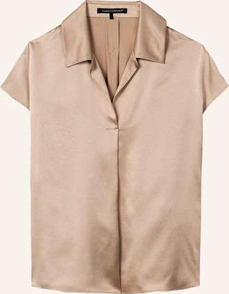 Luisa Cerano Luisa Cerano Blusenshirt Aus Seide beige