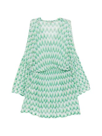 Missoni Robe Au Genou - Vert