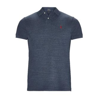 Ralph Lauren Baumwoll-Polohemd - - Tops - Herren - Blau - S
