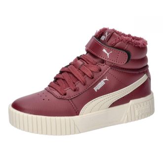 Puma M&auml;dchen Carina 2.0 MID WTR PS Sneaker, Dark Jasper-Alpine Snow Silver, 31 EU