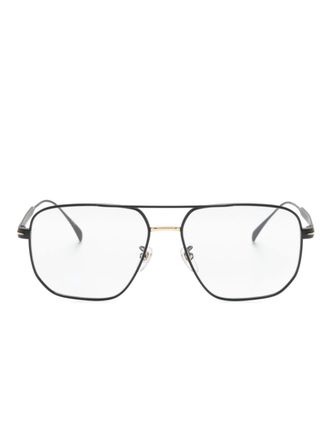 Eyewear by David Beckham lunettes de vue à monture pilote - Noir