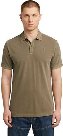 G-Star 8719965012981 Dunda Overdyed Slim Polo, Marron (Desert Palm GD D11595-d756-h413), XXL
