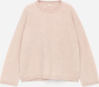 Arket Pullover Aus Reinem Geb&uuml;rstetem Kaschmir -Beige