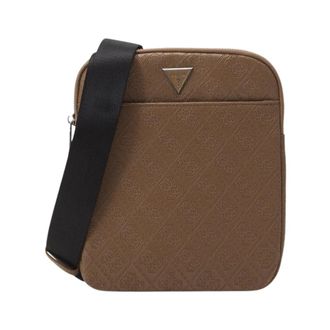 Guess Gepr&auml;gte 4G Schultertasche - Milano - - Bags - Herren - Braun - ONE SIZE