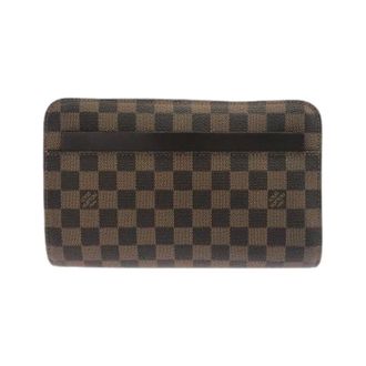 Louis Vuitton Sac pochette Damier Pre-owned - Femme - Pre-owned - Brun - Taille: ONE Size