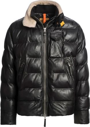 Parajumpers veste Gian en cuir - Noir