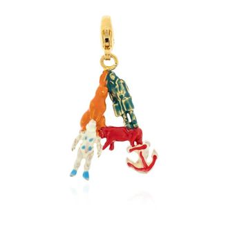 Marni Anh&auml;nger mit einem Buchstaben - - Accessories - Damen - Mehrfarbig - ONE SIZE