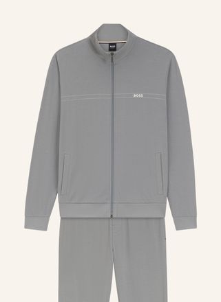 HUGO BOSS Loungewear Set 365 Long Set Regular Fit grau