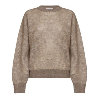Brunello Cucinelli Damen, Strickwaren, Beige, MGr&ouml;&szlig;e