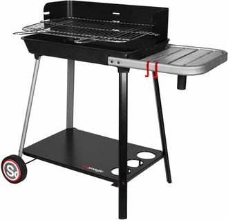 HOME MAISON Homemaison - Barbecue cuve fonte Noir 101x56x90.5 cm