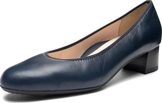 Ara Vicenza 1216601, Escarpins Bout fermé, Bleu (Blau 13), 35 EU