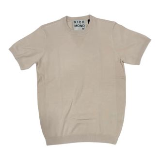 John Richmond Sweater Maldi - - Tops - Herren - Beige - XL