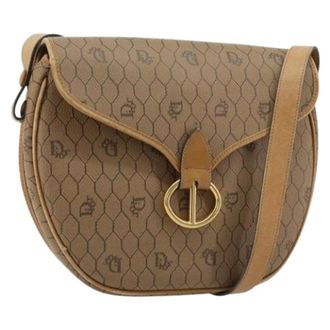 Dior Pre-owned Cuir sacs-ports-paule - Femme - Pre-owned - Beige - Taille: ONE Size