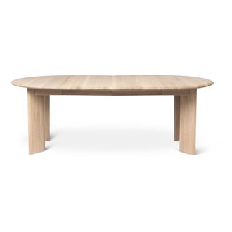 Ferm Living Table Bevel extensible en bois FSC D117-217 cm Ferm Living