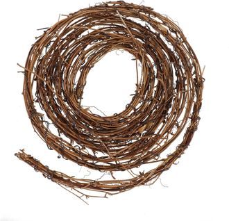 WINOMO DIY Handwerk Weinreben Kranz Herbst Kranz f&uuml;r Die Haust&uuml;r Ernte Girlande Weihnachtsfeier Wandbehang Nat&uuml;rliche Rebe Party Ornament 4. 6M